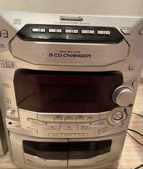 Музыкальный центр panasonic sa-ak 18