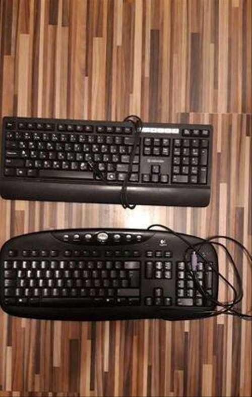 Компьютерная клавиатура + компьютерная мышь