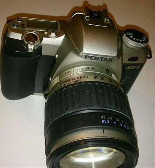 Фотоаппарат плёночный зерк. Pentax MZ-7 отлич. сос
