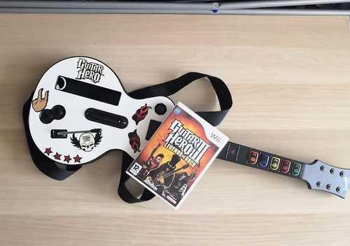 Игра для приставки WII Guitar Hero 3 Легенды рока