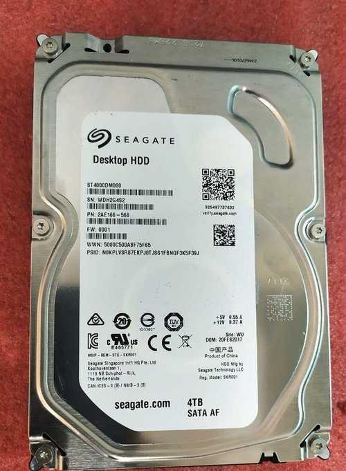 Seagate desktop hdd