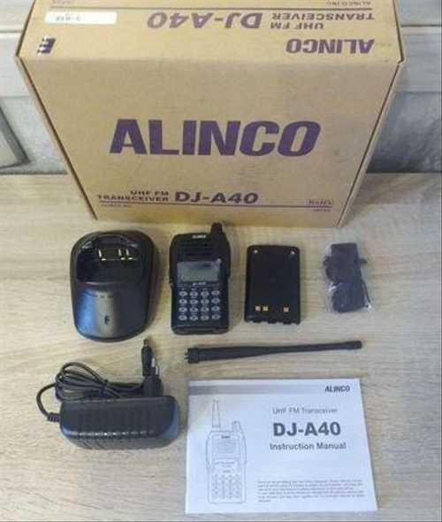 UHF Рация. Alinco DJ-A40