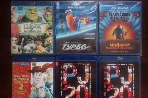 Blu-ray диски (мультфильмы, музыка)