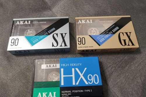Набор аудиокассет Akai Gx/Hx/Sx