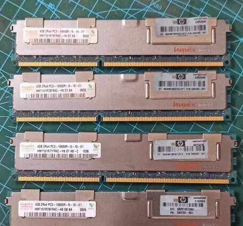 DDR3 ECC REG 16Gb (4*4gb)