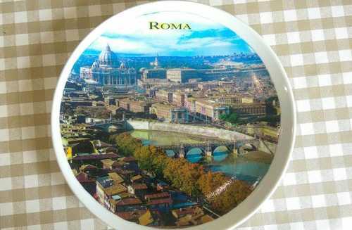 Настенная тарелка Рим, Италия