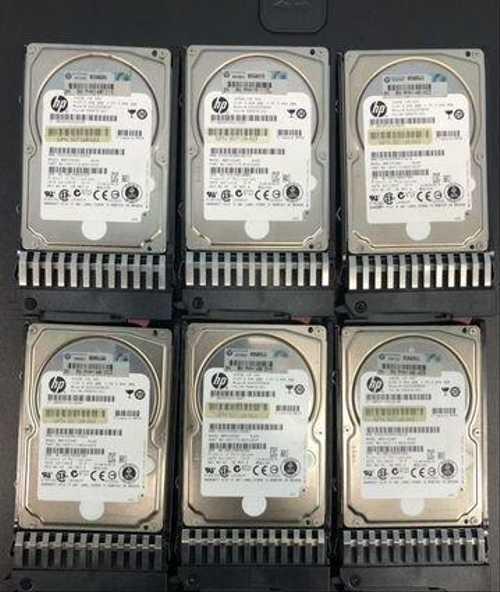 Серверные жесткие диски HP SAS 300GB DP 10K SFF