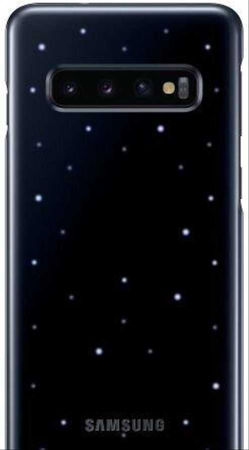 Чехол Samsung LED Cover для Galaxy S10 Black