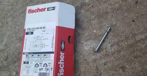 Анкер Fischer FNA II 6x30/30 A4
