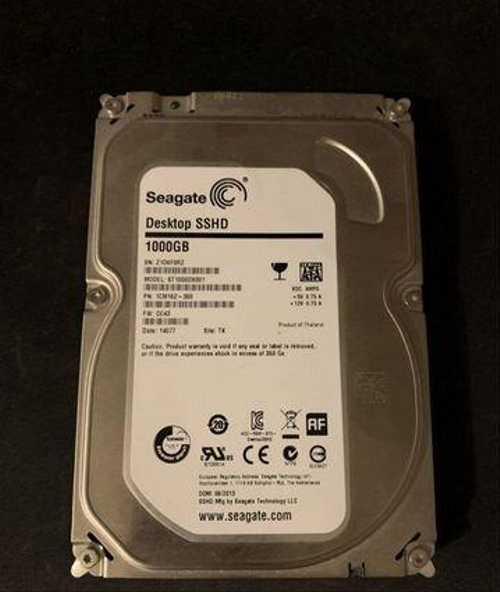 Гибридный жесткий диск Seagate 1 тб