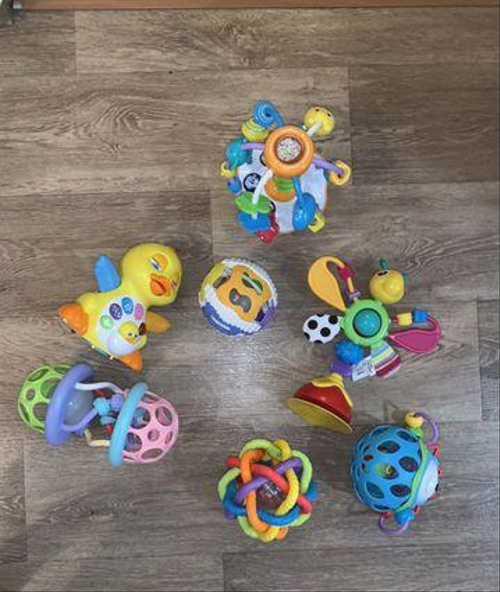 Интерактивные игрушки Lamaze, Babygo, Playgro и тд