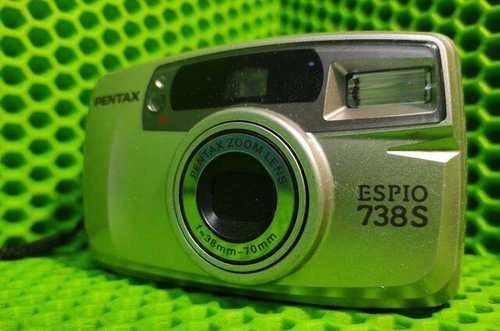 Плёночный фотоаппарат pentax espio 738s