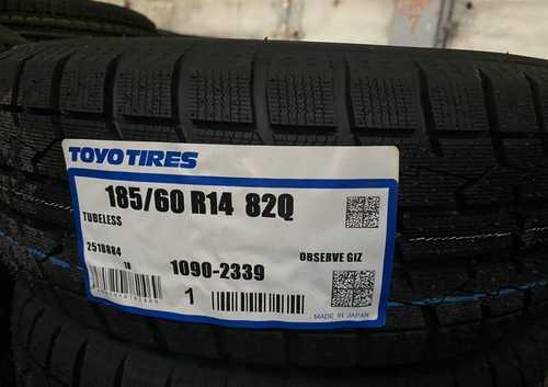 185/60 R14 Toyo Observe Garit GIZ новые Япония