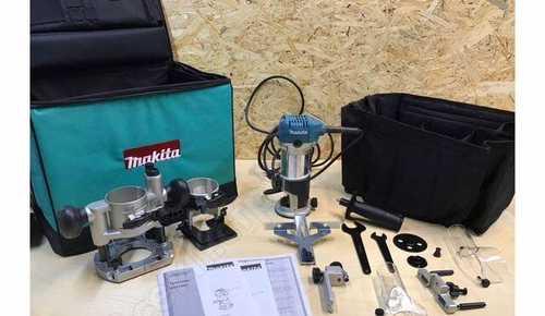 Фрезер Makita Rt0700cx2 сетевой, 710Вт. 8мм