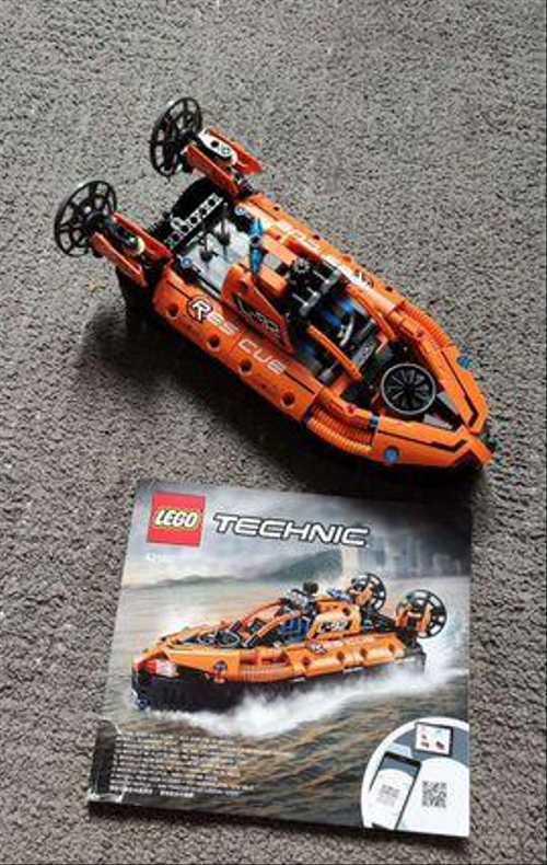 Lego technic 42120 лодка