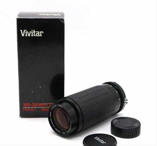 Vivitar 100-300mm f/5.6-6.7 MC Nikon F новый