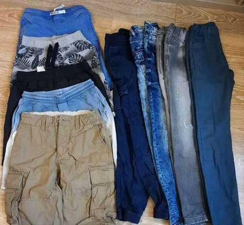 Брюки джинсы шорты 140