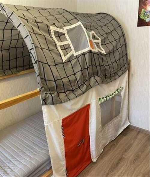 Кровать чердак IKEA кюра