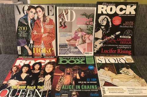 Журналы Vogue Classic Rock Дилетант