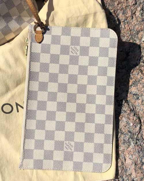 Пошет от сумки Louis Vuitton Neverfull Damier Aben