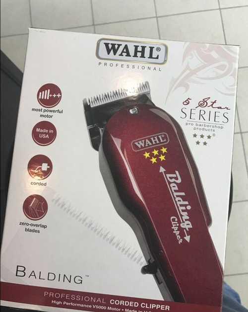 Wahl balding 5 star машинка для стрижки 4000-0471