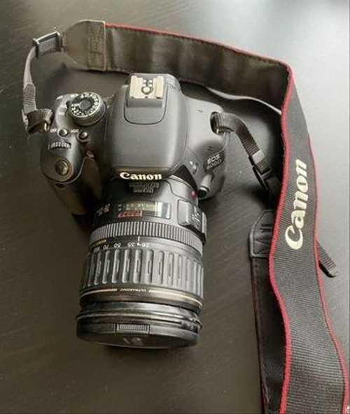 Фотоаппарат Canon 600D + Объектив 28-135 USM