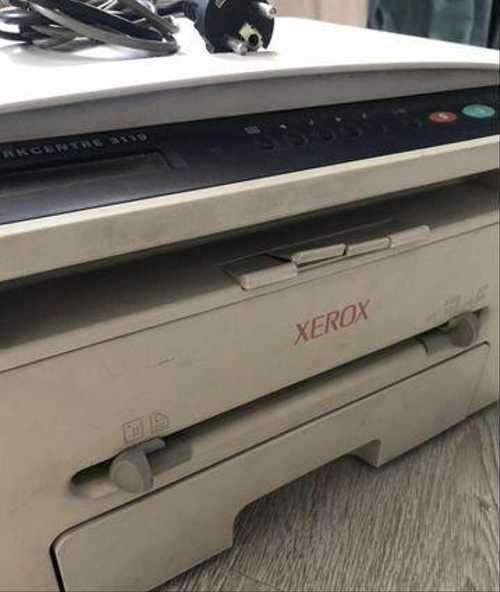 Принтер сканер xerox ксерокс