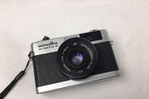 Minolta Hi-Matic G Rokkor 38mm f/2.8