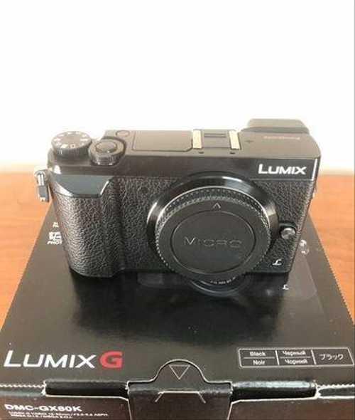 Камера Panasonic DMC-GX80 Body черный