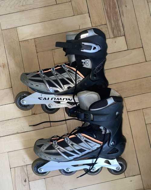 Ролики мужские Salomon uk 10 eur 45 USA 10,5 28,5