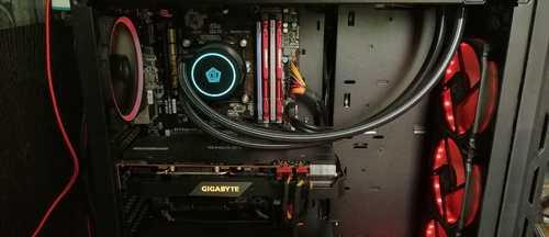Комплект на lga 1150 i7 4790K с 16 gb оперативной