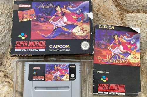 Картридж Aladdin Super Nintendo Nes