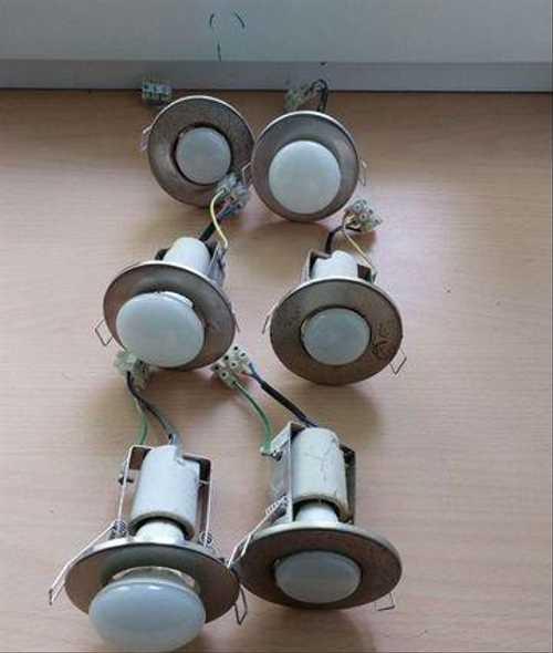 Точечные встраиваемые светильники R39,E14