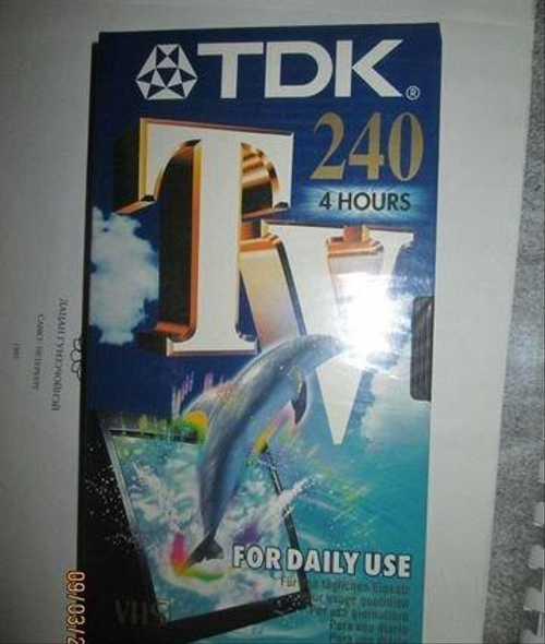 Видеокассета VHS TDK TV E-240