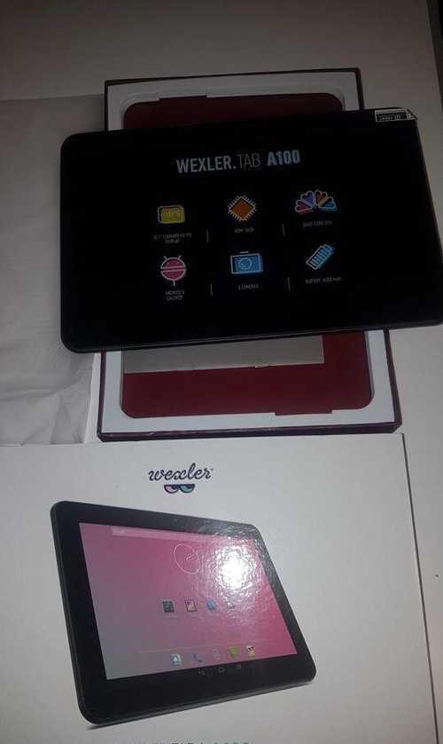 Планшет 10” wexler TAB A100