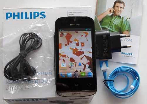 Philips Xenium W336. NFC