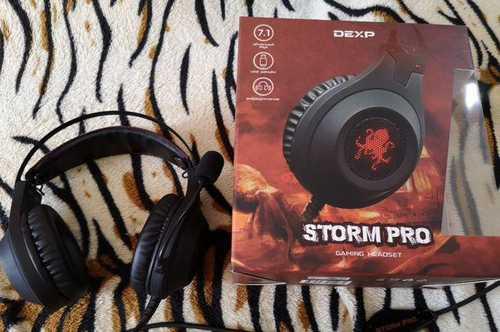 Наушники 7.1 dexp storm pro | Festima.Ru - Мониторинг объявлений