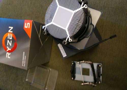 Кулер процеccорный из комплекта Ryzen 5 3600X