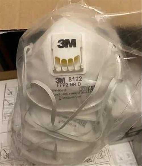 Респираторы 3m 8122 (30.000шт)