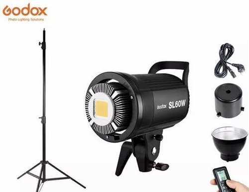 Godox sl60w + стойка godox 280 см