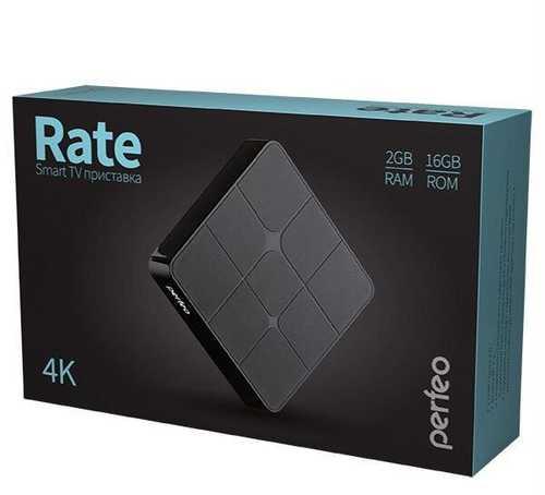 Perfeo smart TV BOX приставка «rate» Android 7.1