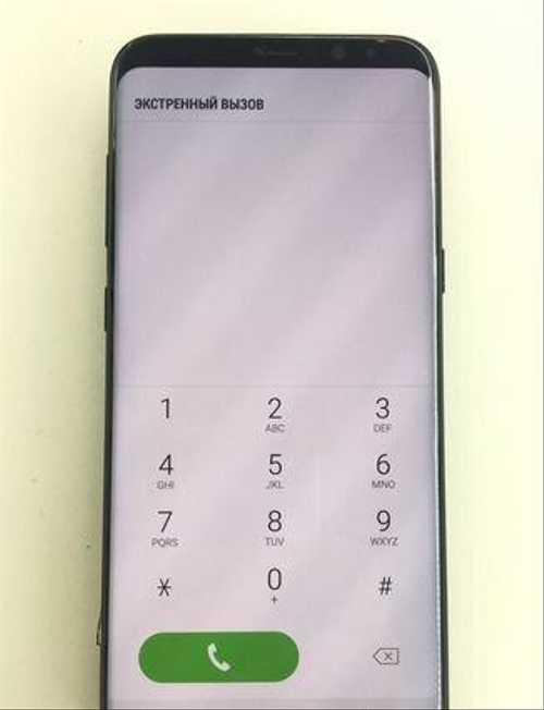 Дисплей для SAMSUNG Galaxy S8 SM-G950F/DS (черный)