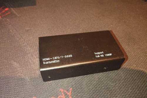 Hdmi transmitter cat 6 / 7 568b / hdmi по витой па