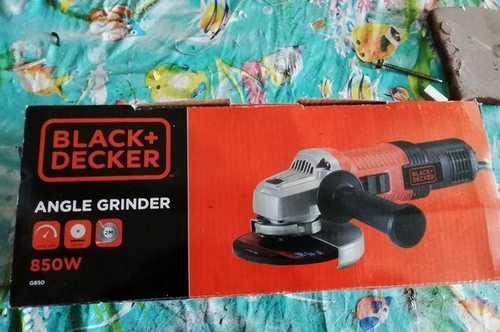 Болгарка black decker 850W нерабочая