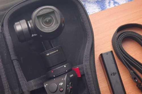 Стабилизирующаяся камера DJI Osmo X3 (4K 30p 20mm)