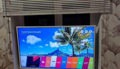 Ultra HD Телевизор Белоснежный Lg 49UH619 См 124