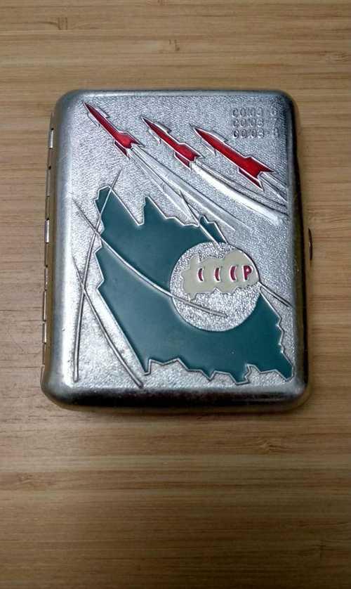 Портсигар Союз 6,7,8 СССР эмаль