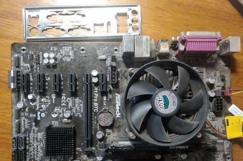 Asrock h81 pro + I5 4690k + 4Gb