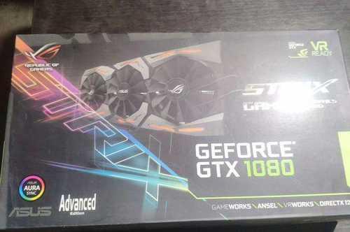 Видеокарта asus rog strix 1080