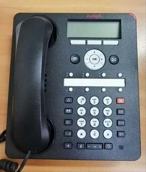 Телефон avaya-1616-i blk
